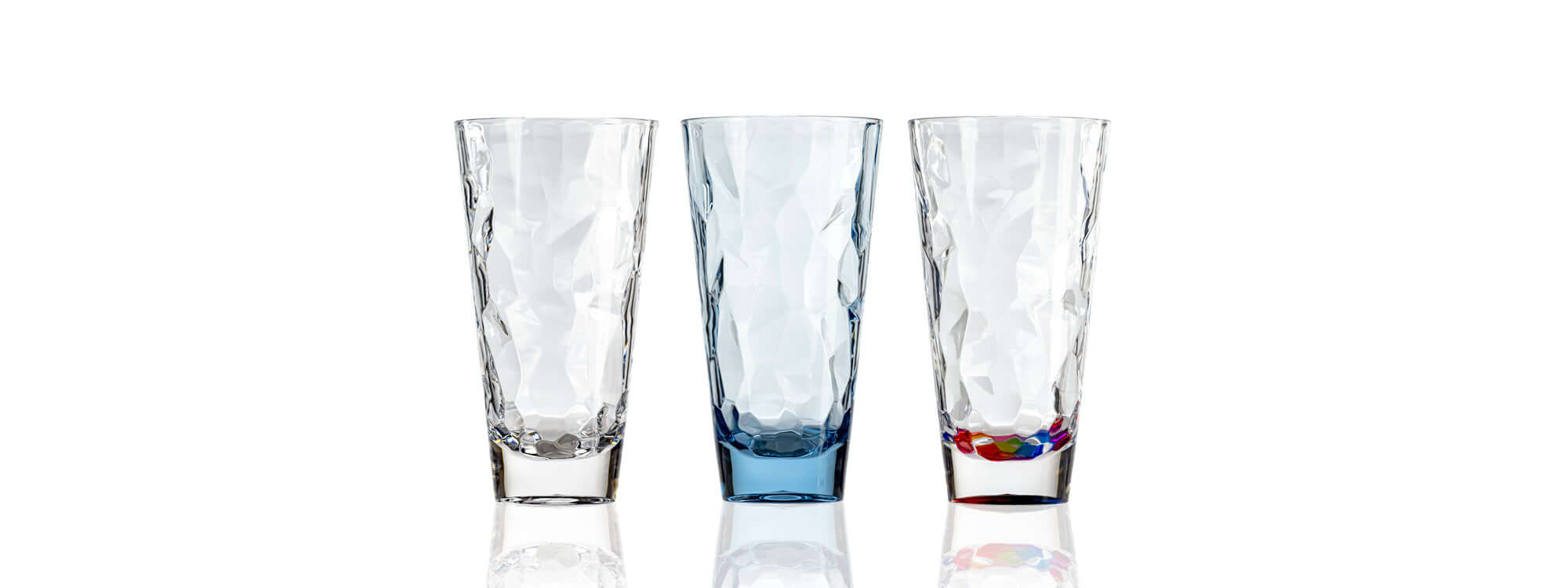 Cascade BPA-free Acrylic Drinkware Stemware Collection