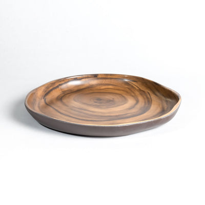 Sequoia Wood 9.5" Melamine Dinner Plate | Merritt Designs