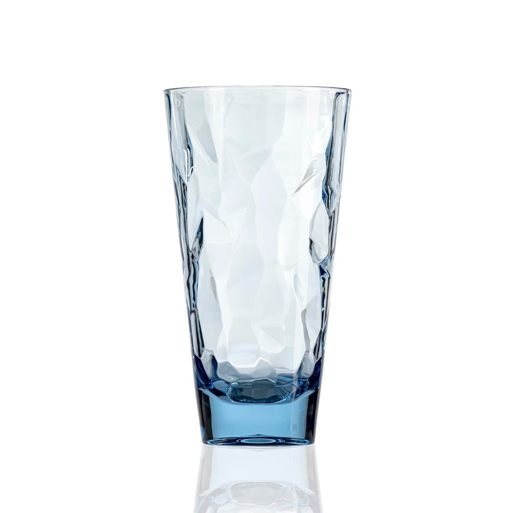 Cascade 17oz Blue Acrylic Tumbler Drinkware | Set of 6 | Merritt Designs